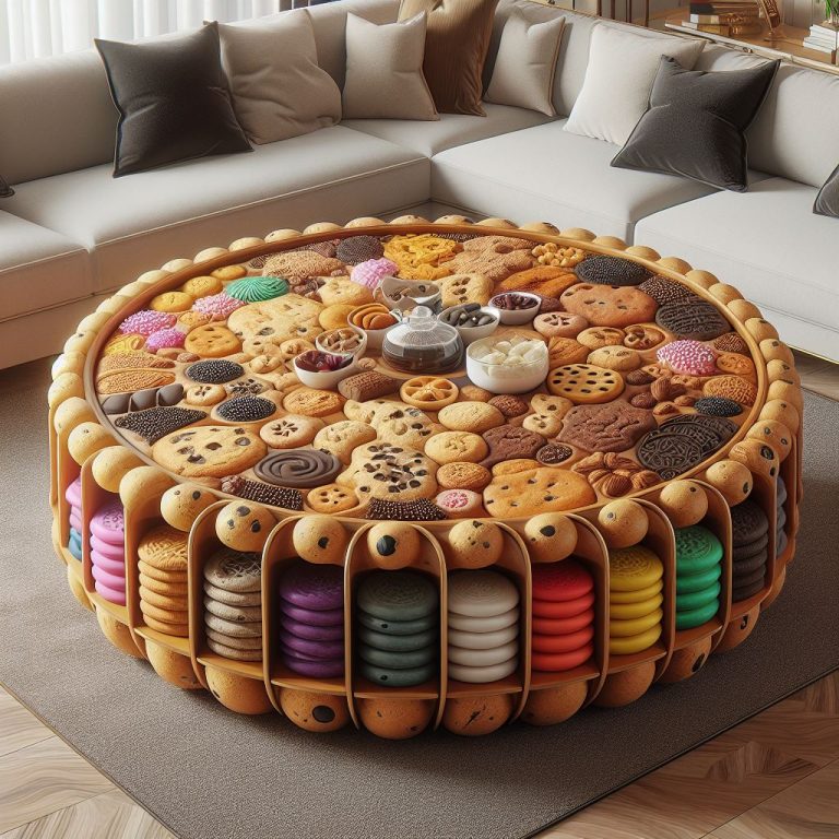 Upgrade Your Living Space with a Unique Touch: Cookies Shaped Coffee ...