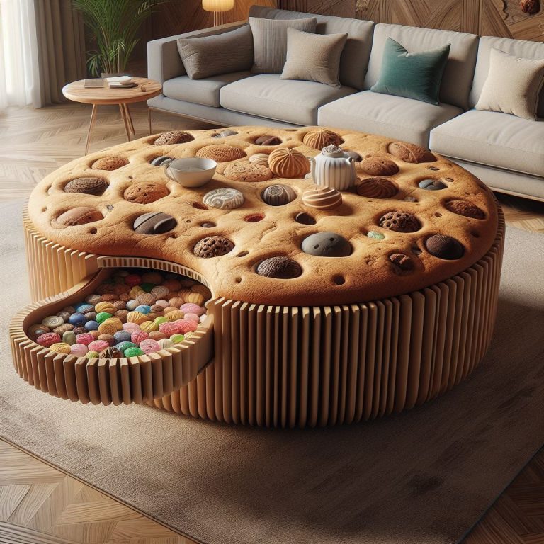 Upgrade Your Living Space with a Unique Touch: Cookies Shaped Coffee ...