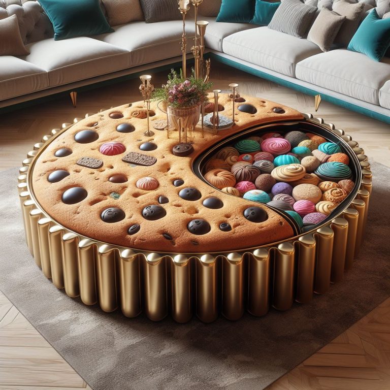 Upgrade Your Living Space with a Unique Touch: Cookies Shaped Coffee ...