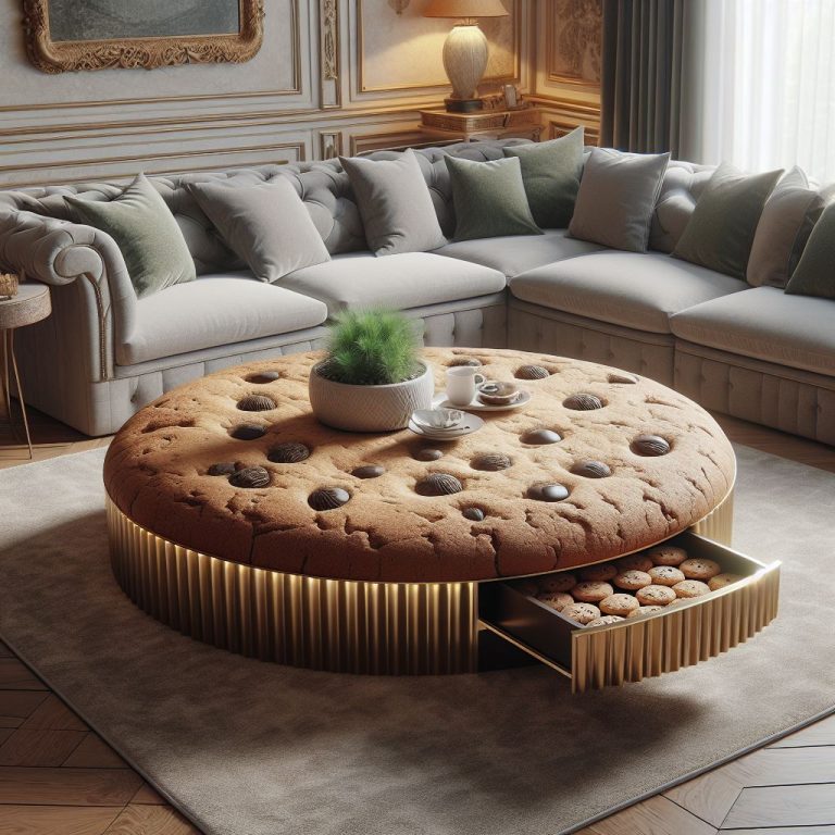 Upgrade Your Living Space with a Unique Touch: Cookies Shaped Coffee ...