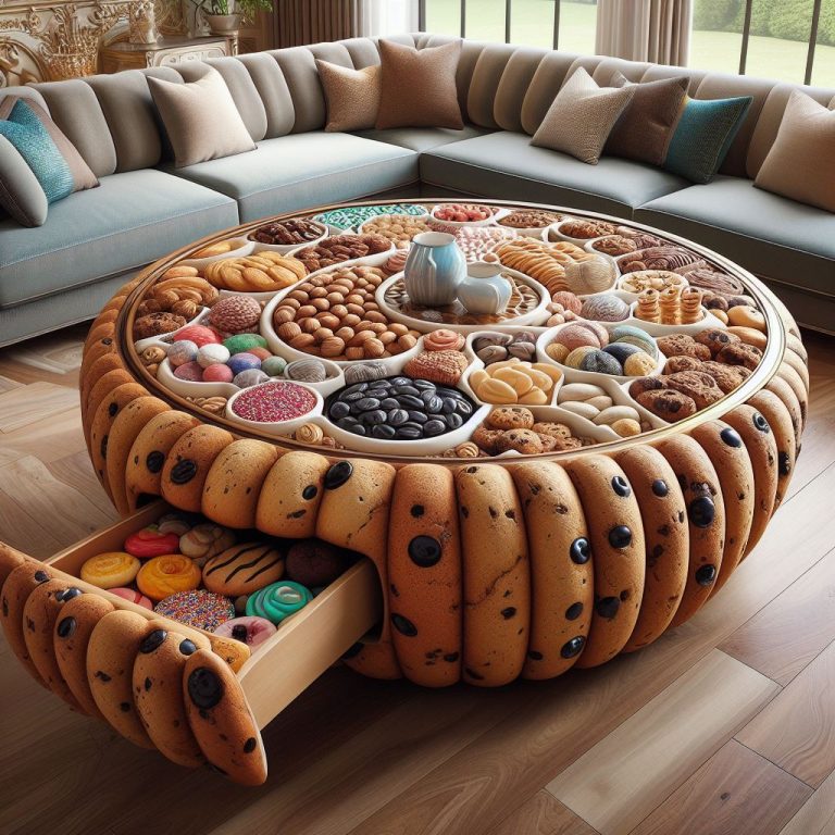 Upgrade Your Living Space with a Unique Touch: Cookies Shaped Coffee ...