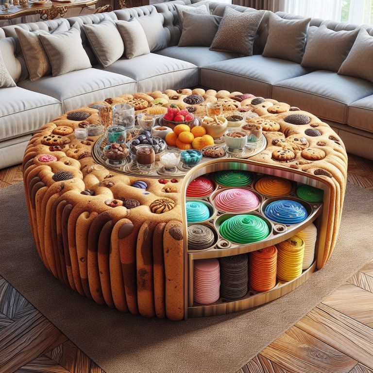 Upgrade Your Living Space with a Unique Touch: Cookies Shaped Coffee ...