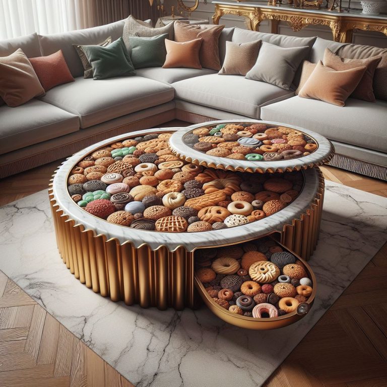 Upgrade Your Living Space with a Unique Touch: Cookies Shaped Coffee ...