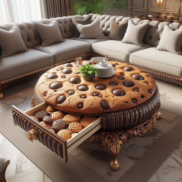 Upgrade Your Living Space with a Unique Touch: Cookies Shaped Coffee ...