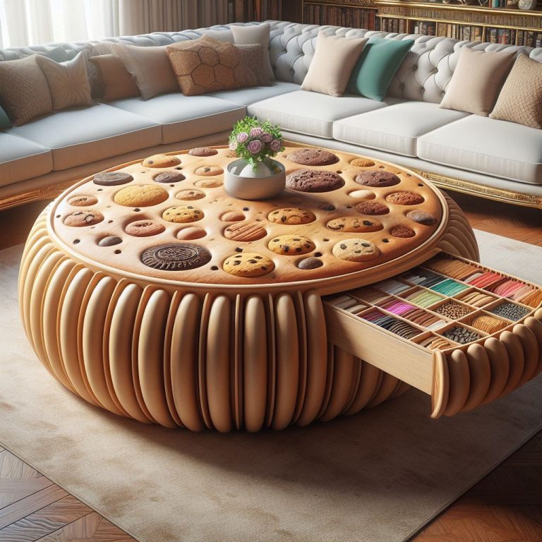 Upgrade Your Living Space with a Unique Touch: Cookies Shaped Coffee ...