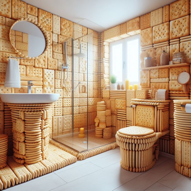 Unlocking Creativity: Designing a Cracker-Inspired Bathroom