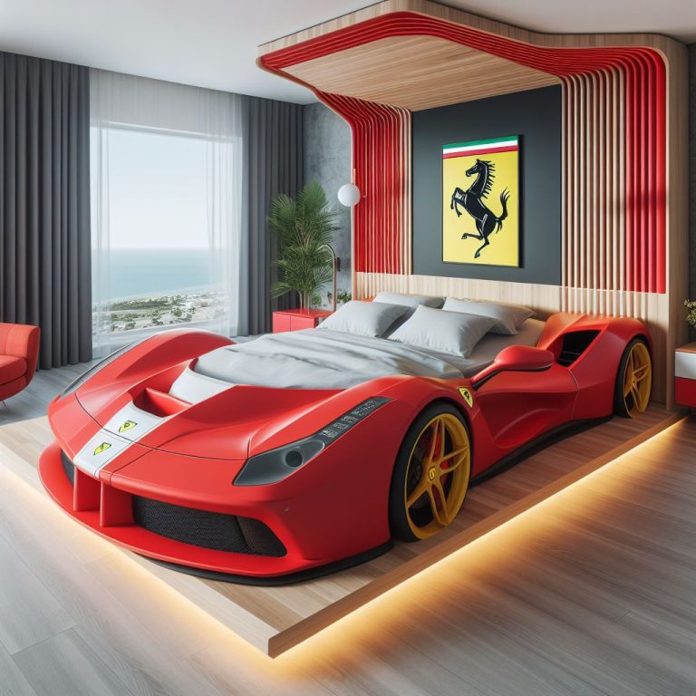 Ferrari-Inspired Bed: A Luxury Statement To Elevate Your Bedroom