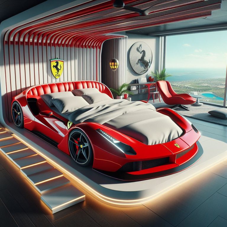 Ferrari-Inspired Bed: A Luxury Statement To Elevate Your Bedroom