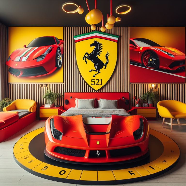 Ferrari-Inspired Bed: A Luxury Statement To Elevate Your Bedroom