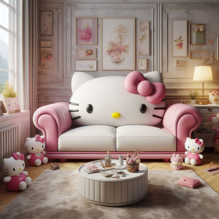 Add A Bit Cuteness To Your Home: Hello Kitty-Inspired Sofa Takes Center ...