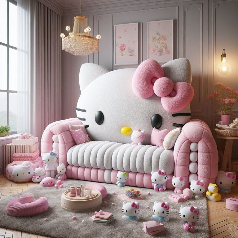 Add A Bit Cuteness To Your Home: Hello Kitty-Inspired Sofa Takes Center ...