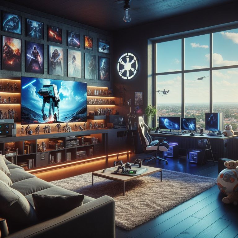 Creating the Ultimate Star Wars Theme Gaming Room – Trending Art Works