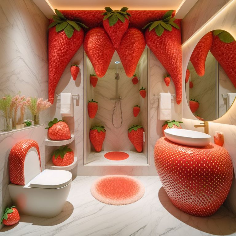 Transform Your Space with a Strawberry-Inspired Bathroom: Tips and ...