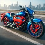 Superman-Inspired Motorcycle: A Unique and Stunning Design