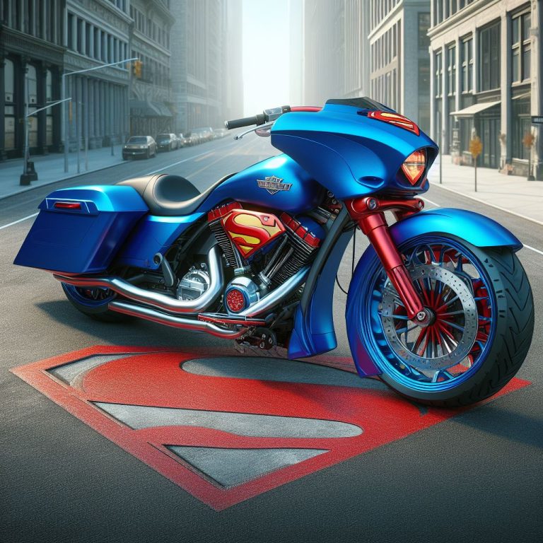 Superman-Inspired Motorcycle: A Unique and Stunning Design – Trending ...