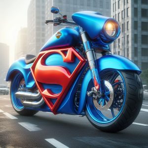 Superman-Inspired Motorcycle: A Unique and Stunning Design – Trending ...