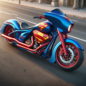 Superman-Inspired Motorcycle: A Unique and Stunning Design – Trending ...
