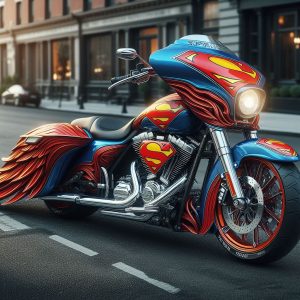 Superman-Inspired Motorcycle: A Unique and Stunning Design – Trending ...