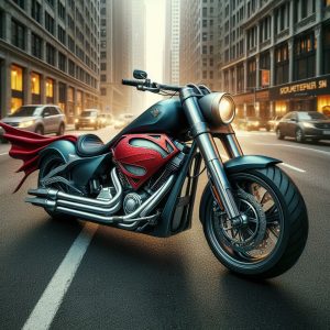 Superman-Inspired Motorcycle: A Unique and Stunning Design – Trending ...