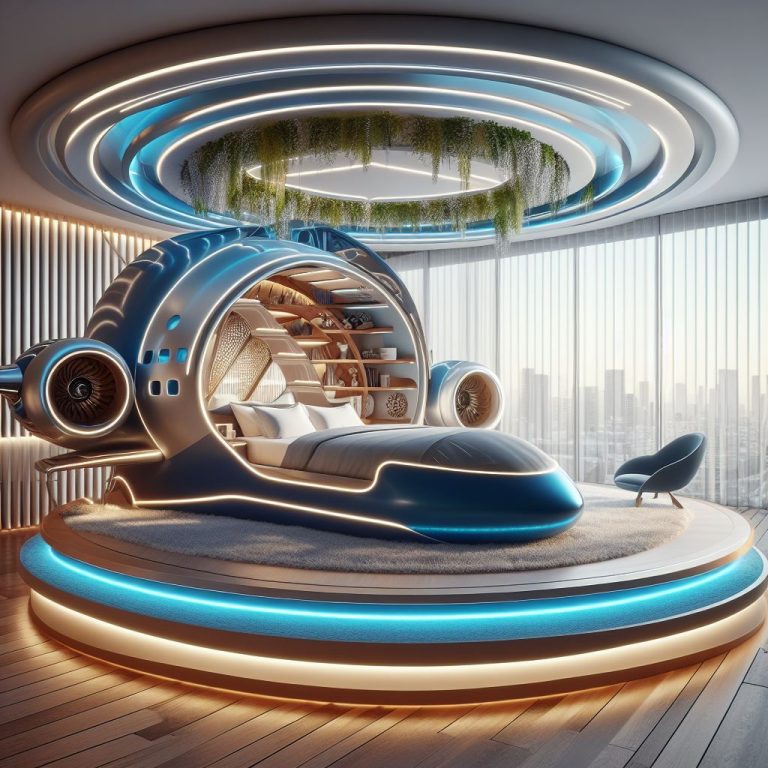 Airplane-Shaped Bed: Elevate Your Bedroom Décor