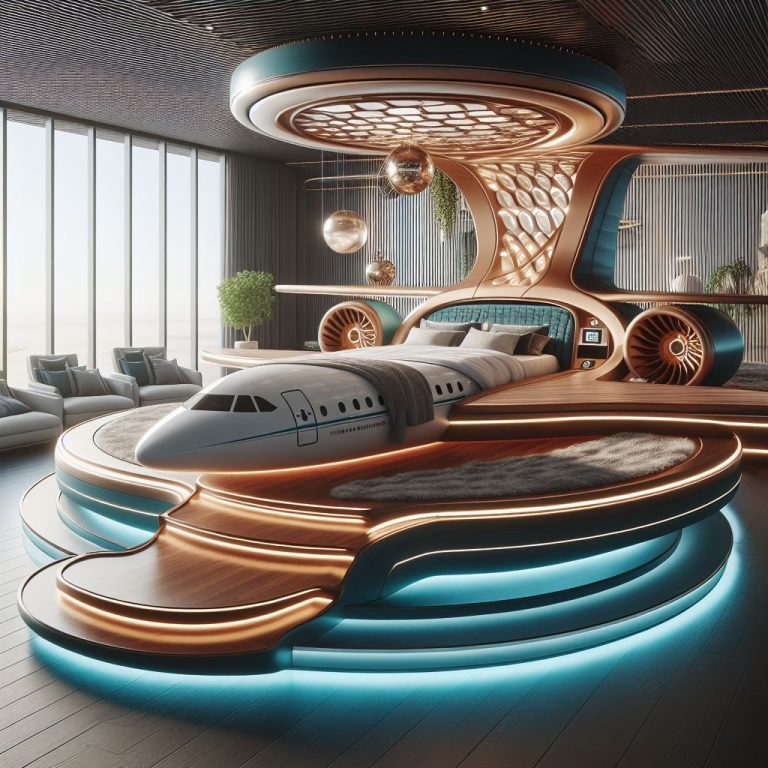 Airplane-Shaped Bed: Elevate Your Bedroom Décor