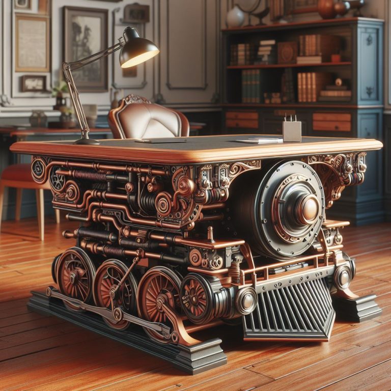Antique Train Head-Shaped Tables: An Indispensable Collection For Antique Lovers