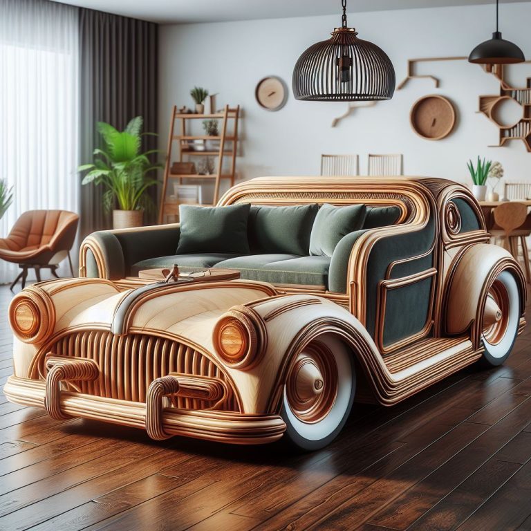 Classic Car-Shaped Sofa: A Unique Addition to Your Home Decor ...