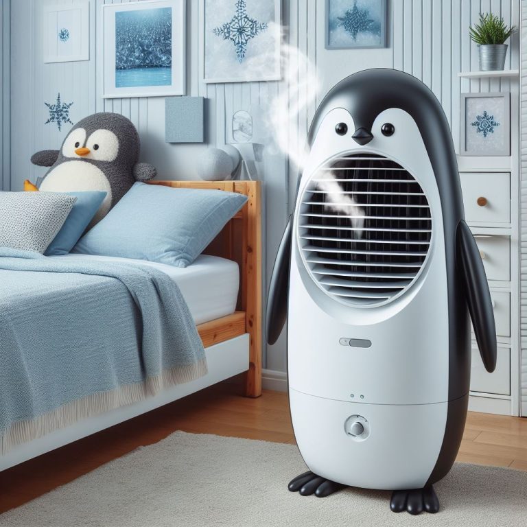 Chill in Style: Embrace Cool Comfort with a Penguin-Shaped Mobile Air ...