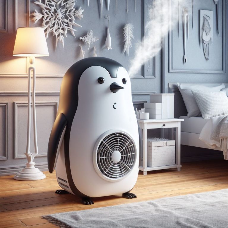 Chill in Style: Embrace Cool Comfort with a Penguin-Shaped Mobile Air ...
