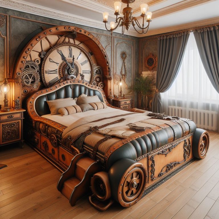 Transform Your Bedroom with Steampunk Style Bed: A Timeless Design ...