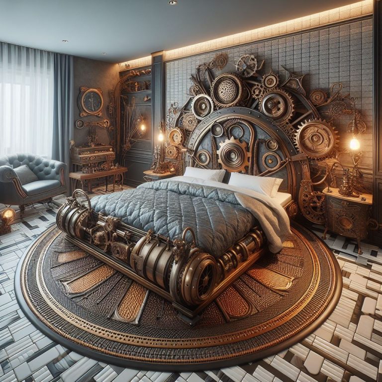 Transform Your Bedroom with Steampunk Style Bed: A Timeless Design ...