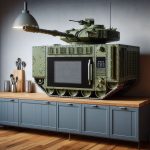 Tank-Shaped Microwave: A Unique Design To Upgrade Your Kitchen