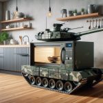 Tank-Shaped Microwave: A Unique Design To Upgrade Your Kitchen