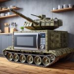 Tank-Shaped Microwave: A Unique Design To Upgrade Your Kitchen