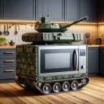 Tank-Shaped Microwave: A Unique Design To Upgrade Your Kitchen